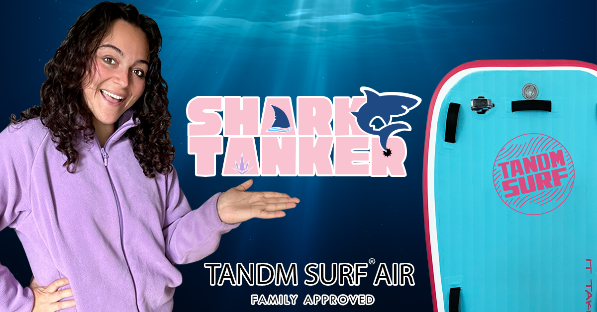 TANDM Surf - Shark Tank Approved Tandem Bodyboards & Pool Saddles