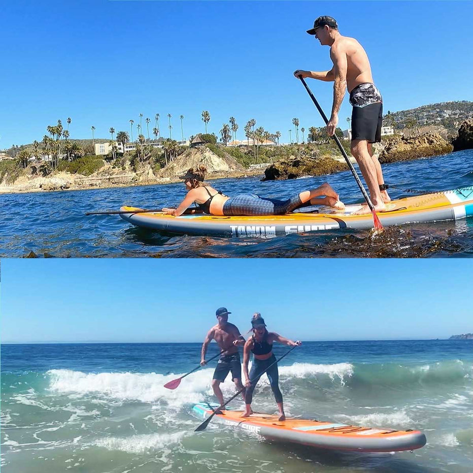 TANDM Surf - Shark Tank Approved Tandem Bodyboards & Pool Saddles